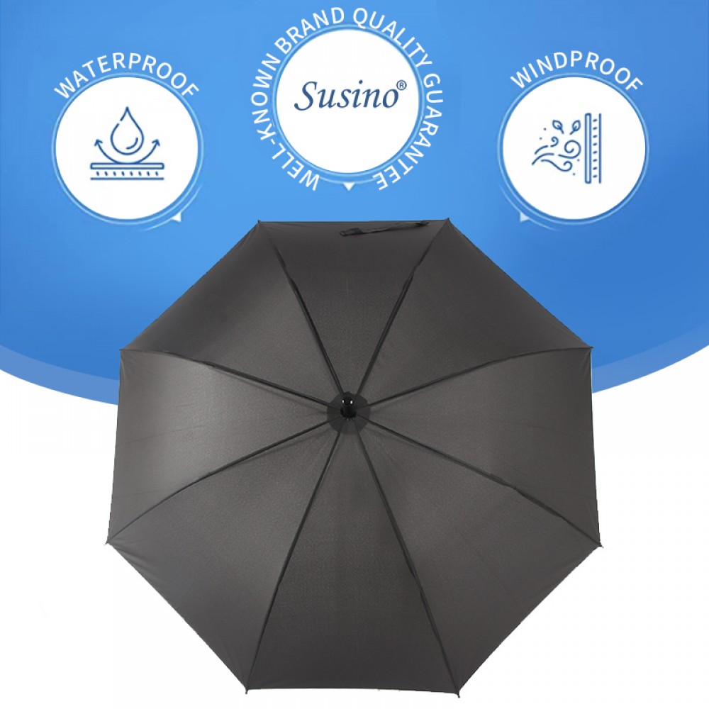 Custom made 40 inch 8 Ribs strick umbrella, windproof and waterproof ...